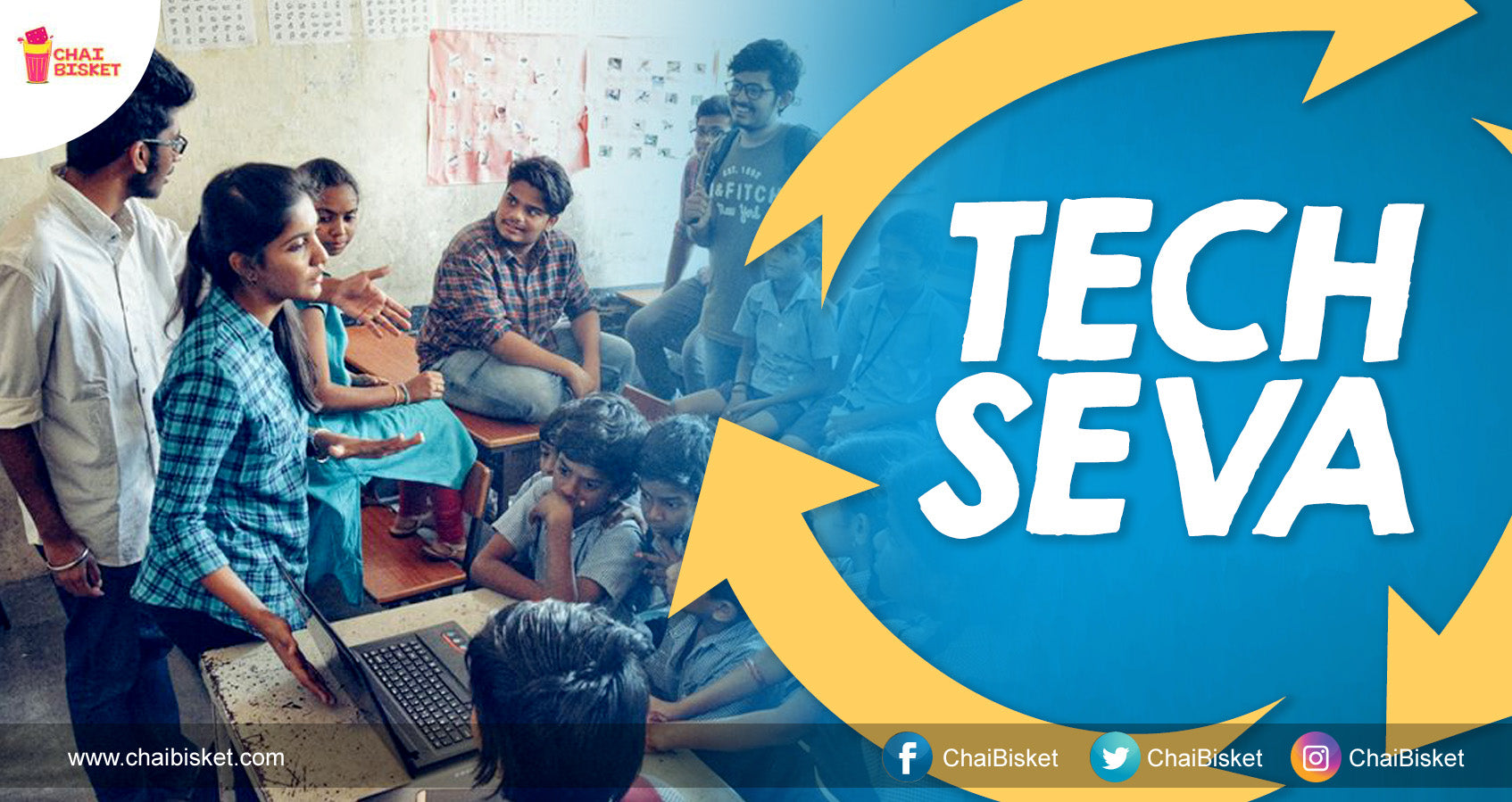 Here's How This NGO Called "Tech Seva" Is Educating School Children On
