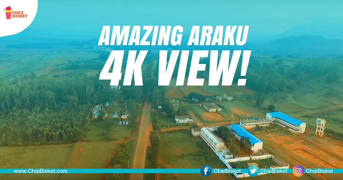 Check Out This Awesome 4K View Of The Picturesque Araku Valley Near Vi