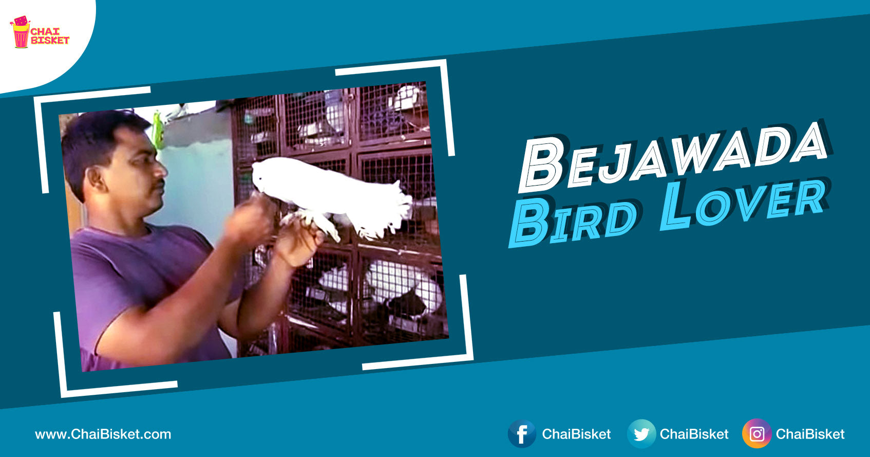 Meet The Vijayawada Guy Whose House Is Home To 150 Varieties Of Birds