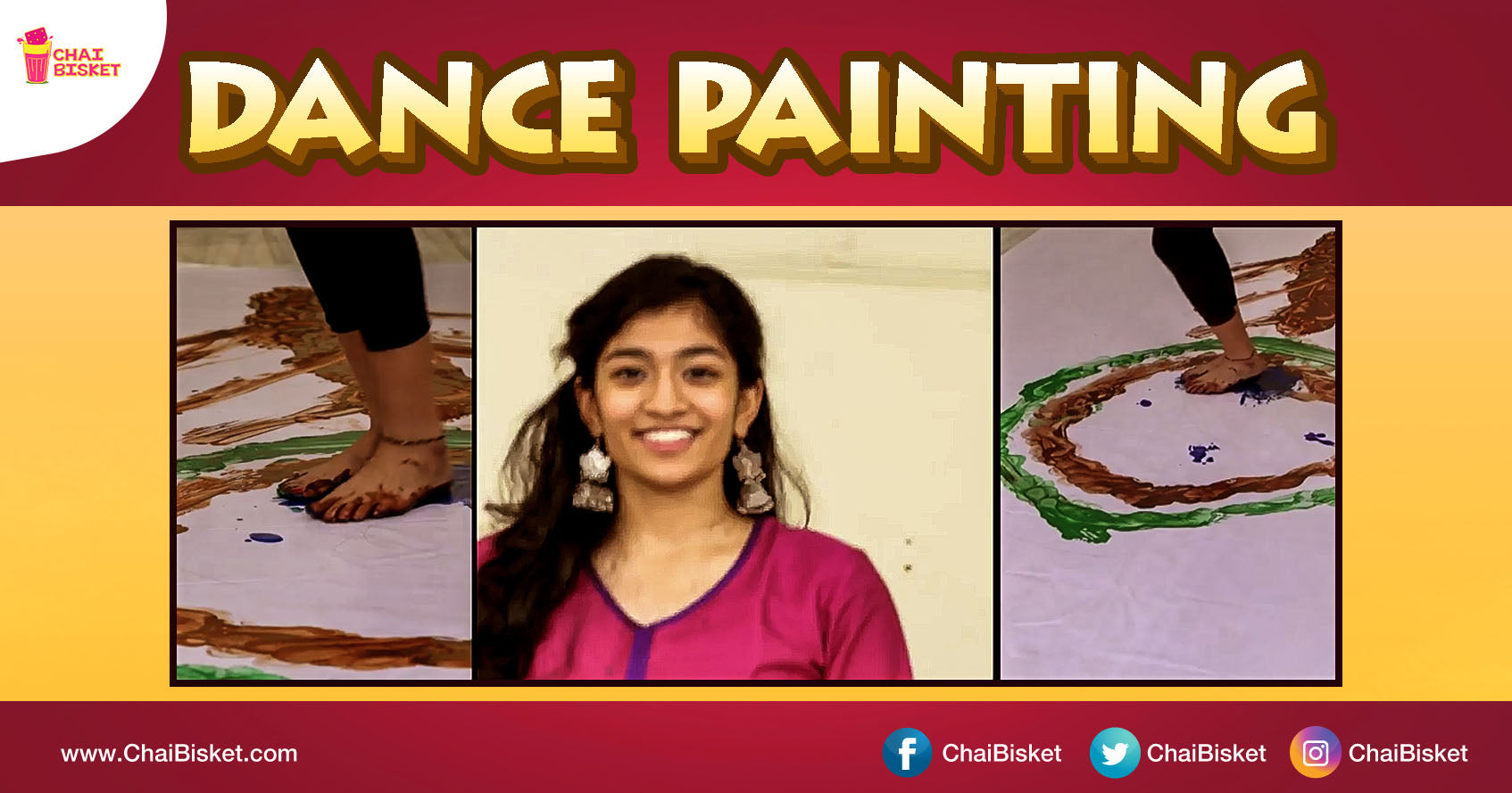 This Innovative Dance Art Of Painting With Legs By An 18-Year Old Hyde