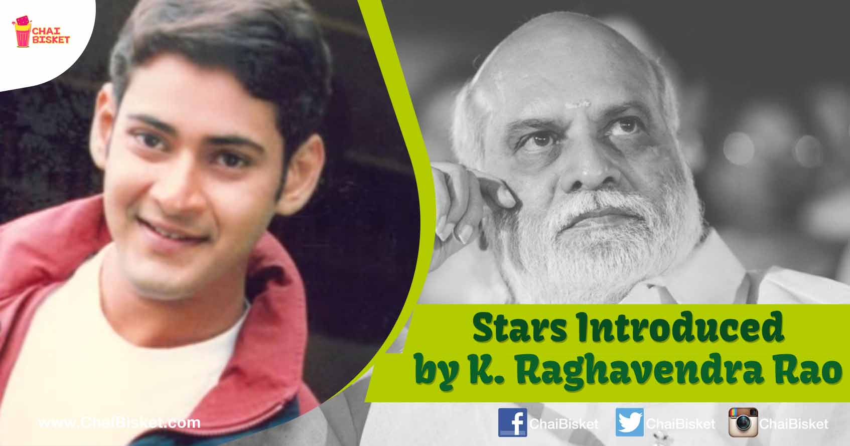 10 Stars Who Were Introduced To Tollywood By 'Darshakendra' K Raghaven