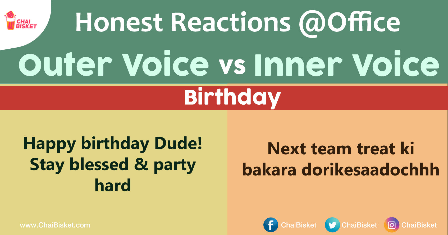 10 Reactions Of Every Corporate Employee In Various Situations