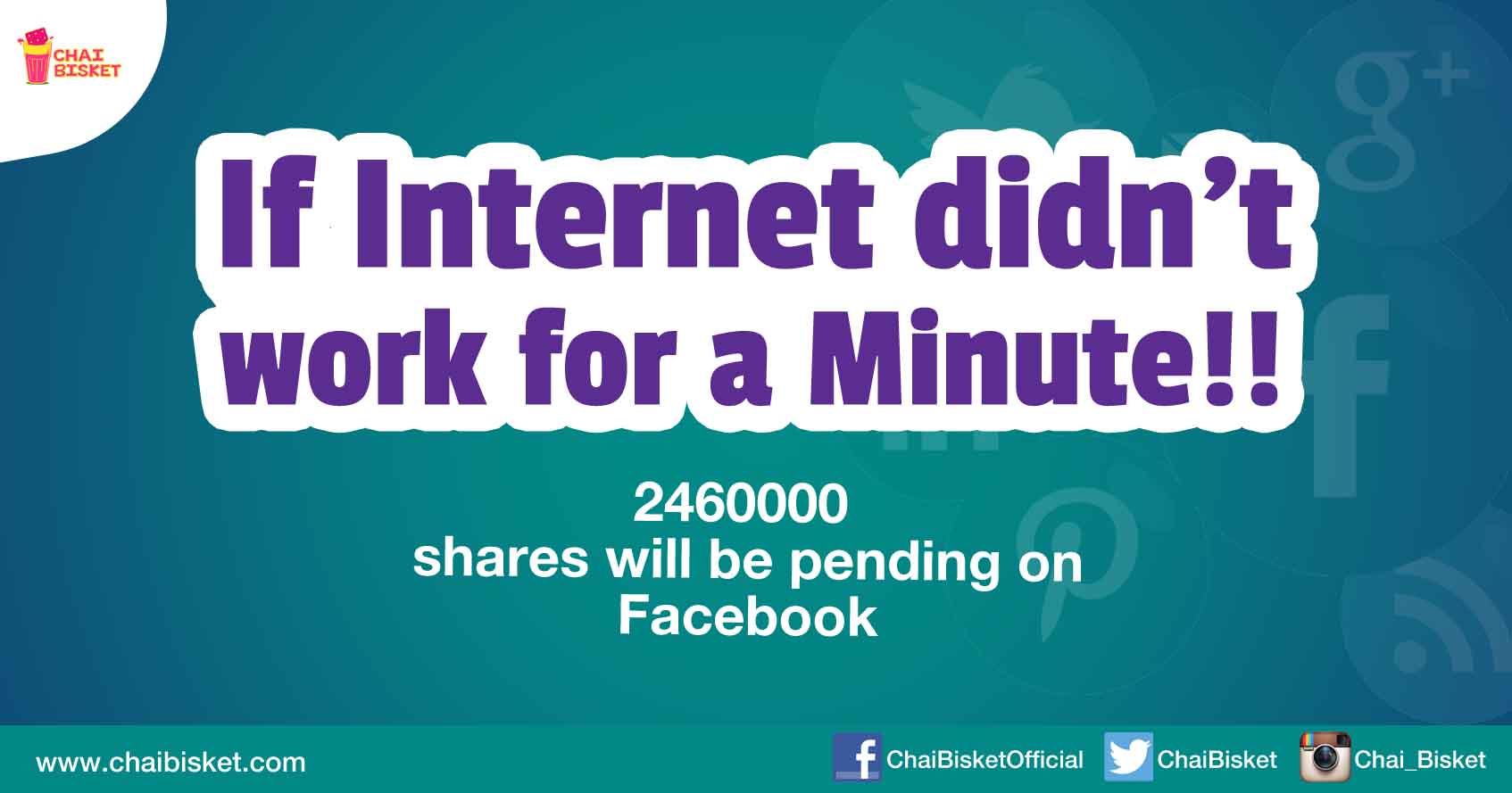 What If The Internet Stopped Working For A Minute Across The World?
