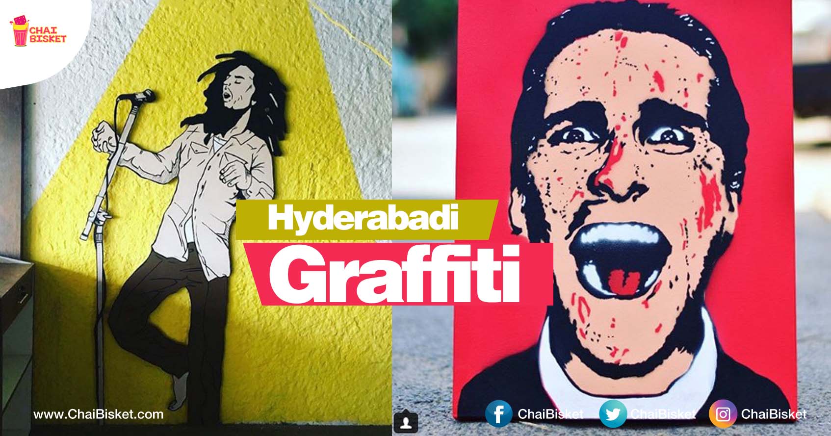 This Graffiti Artist Duo From Hyderabad Turn The Walls Into Surreal Ar