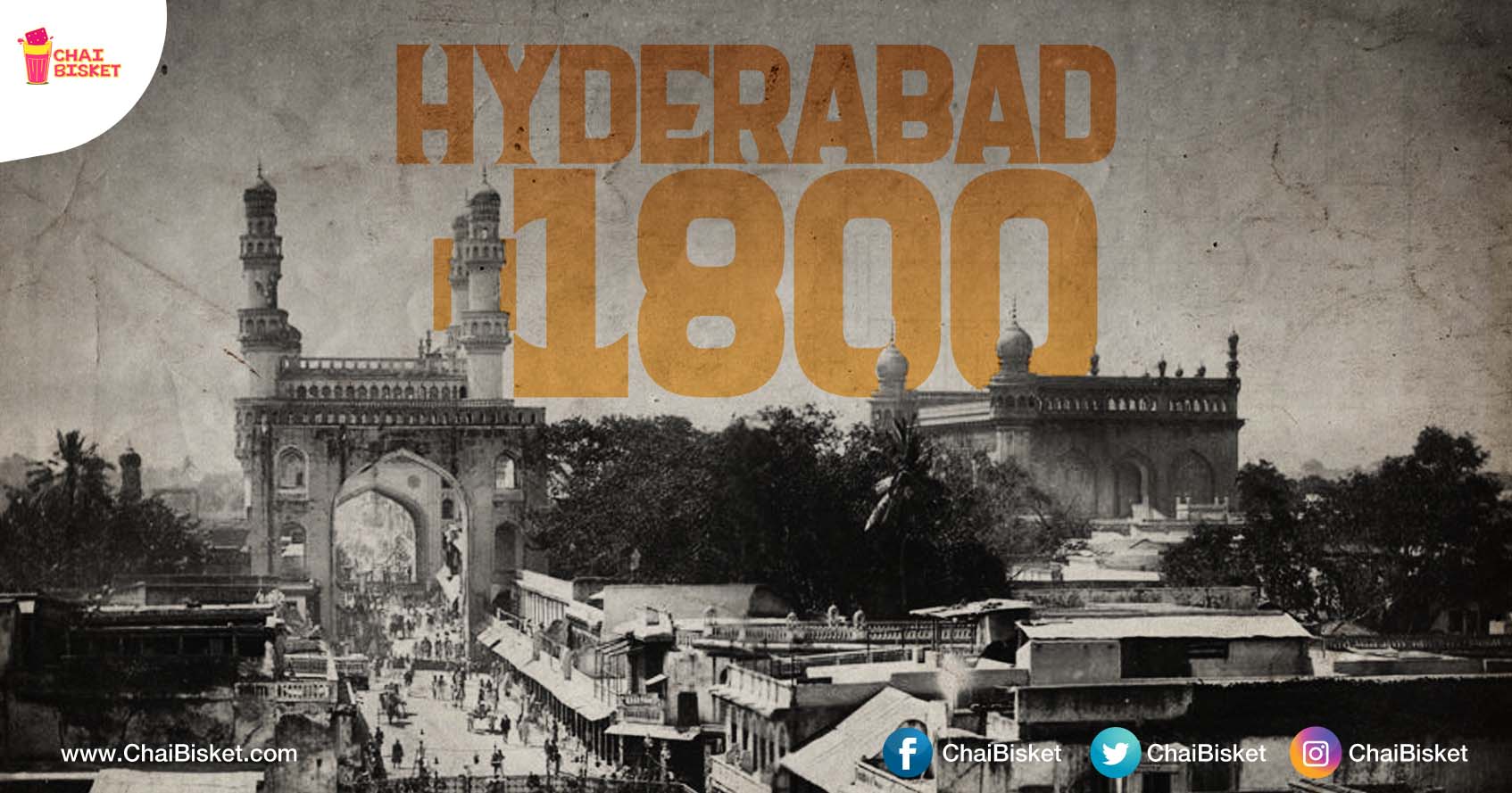 20 Rare, Old & Vintage Photos Of Hyderabad That Will Give You Goosebum