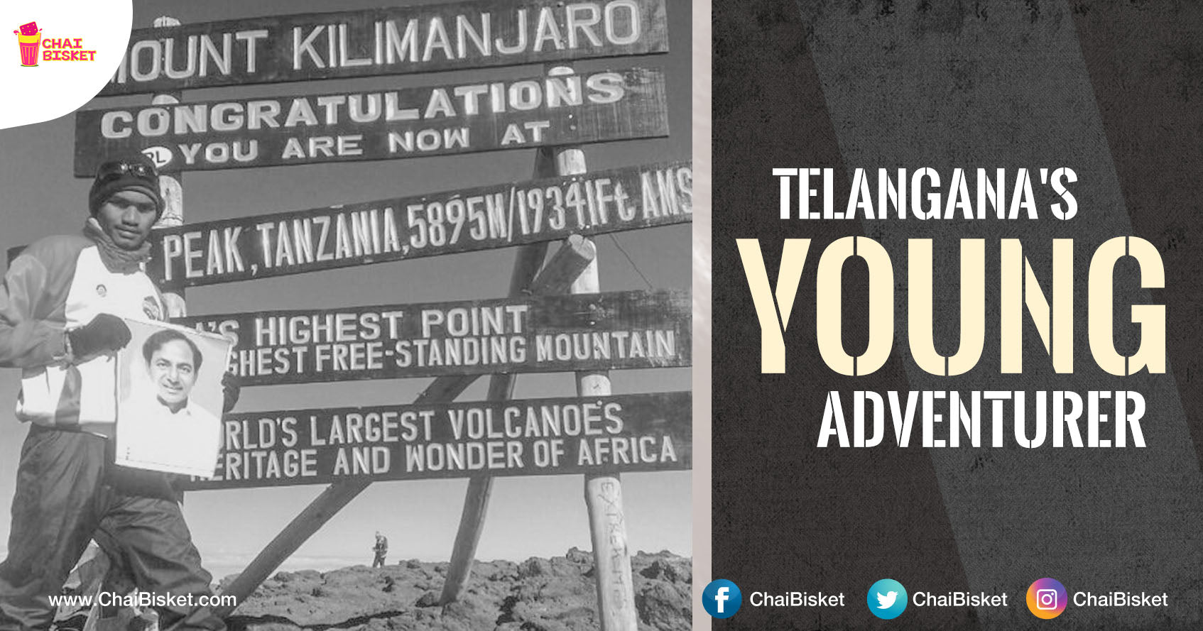 Meet The Tribal Boy From Telangana Who Successfully Scaled Mt Kilimanj
