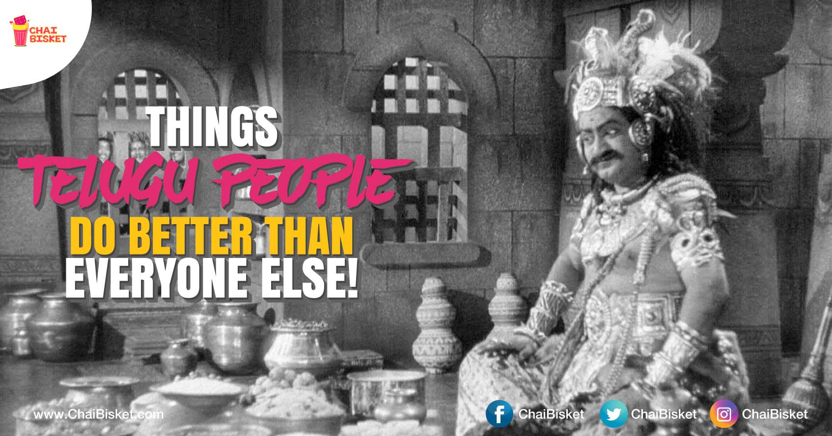 9 Things Telugu People Do Better Than Everyone Else!