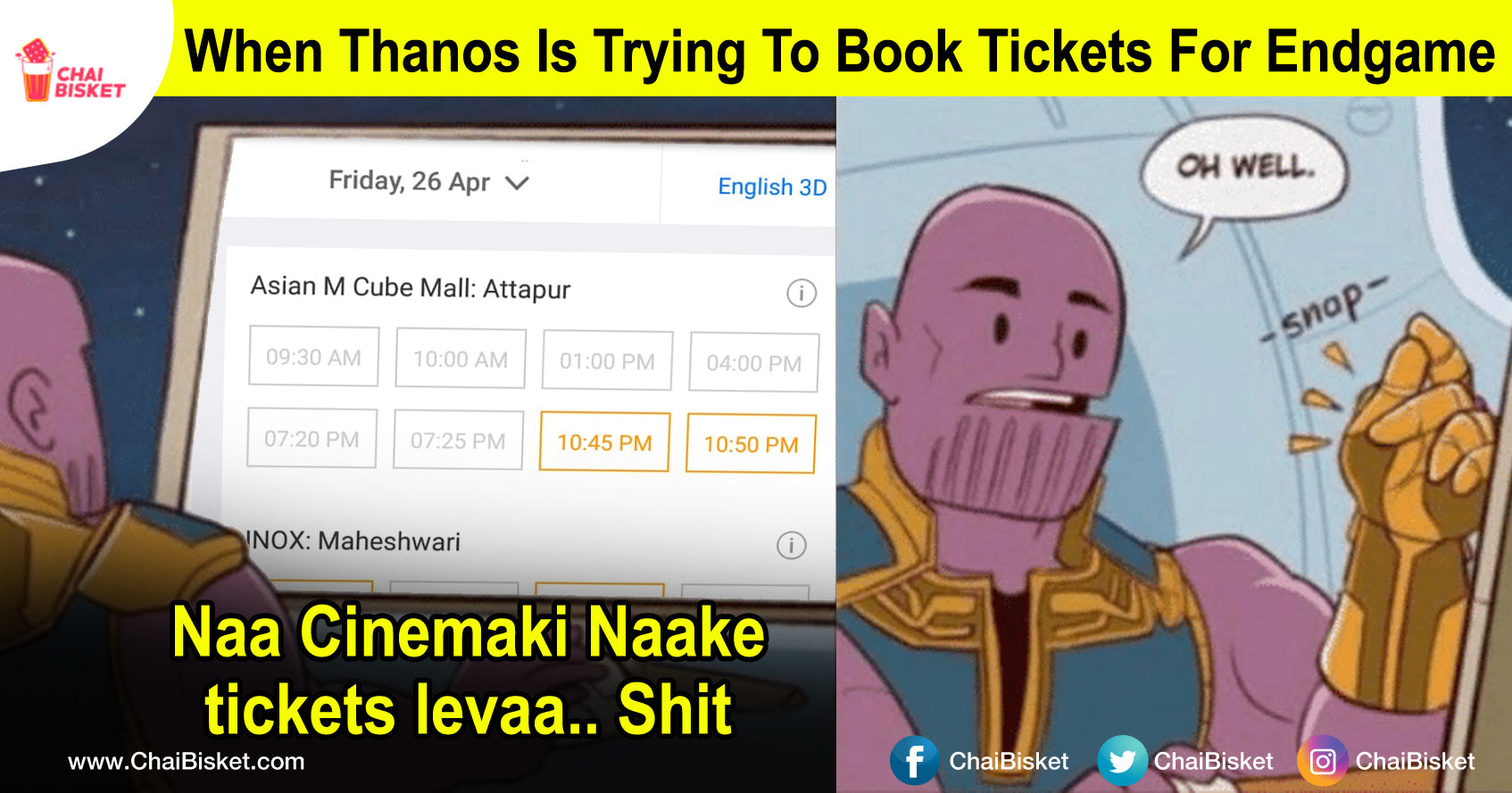 13 Memes You'll Relate To If You're Trying For Avengers Endgame Tix Si