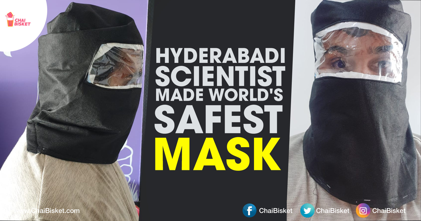 Meet The Hyderabadi Scientist Who Invented The World's Safest Mask