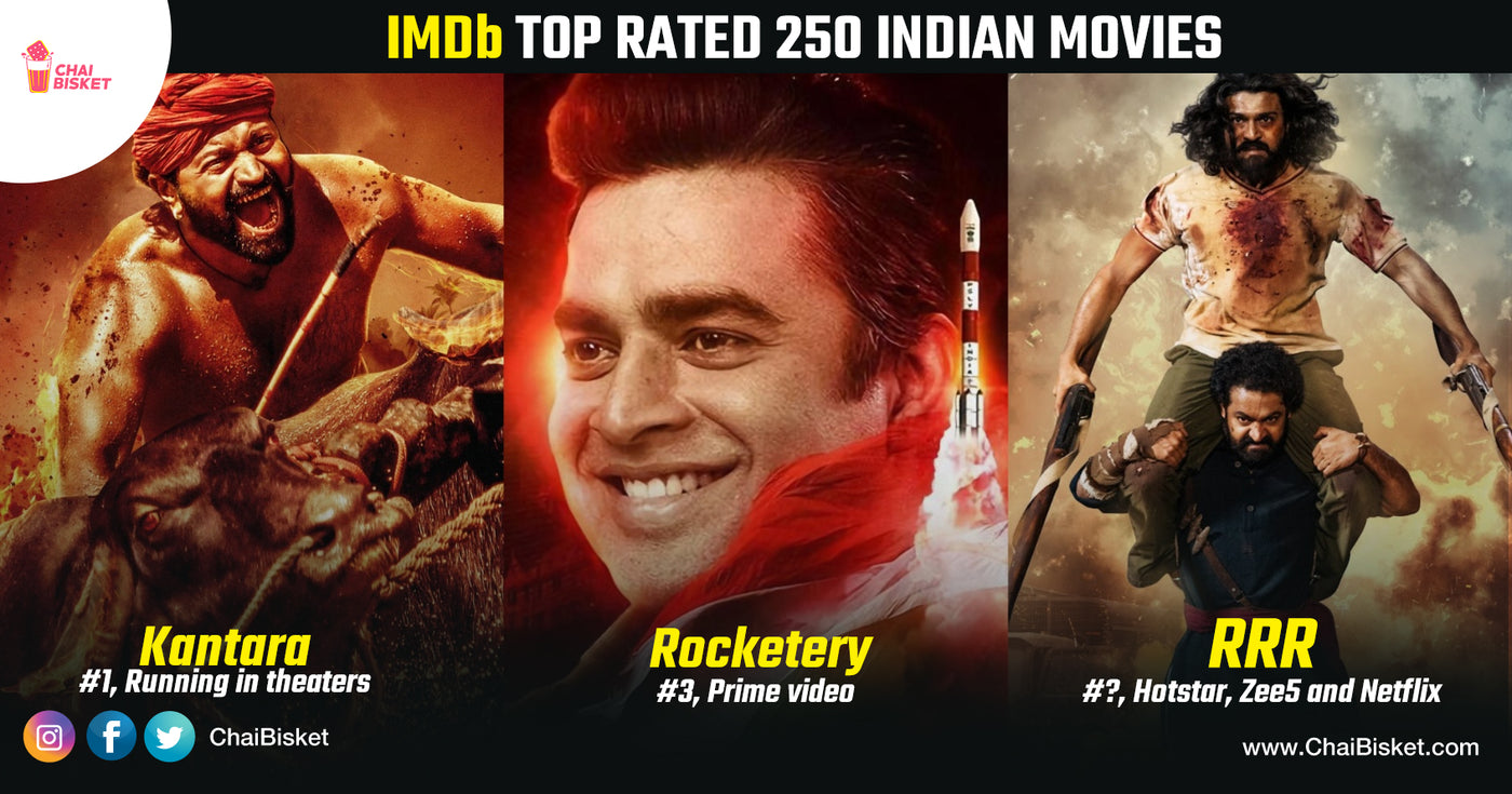 The Ultimate Watchlist: Top 250 Indian Movies, According TO IMDb & Whe
