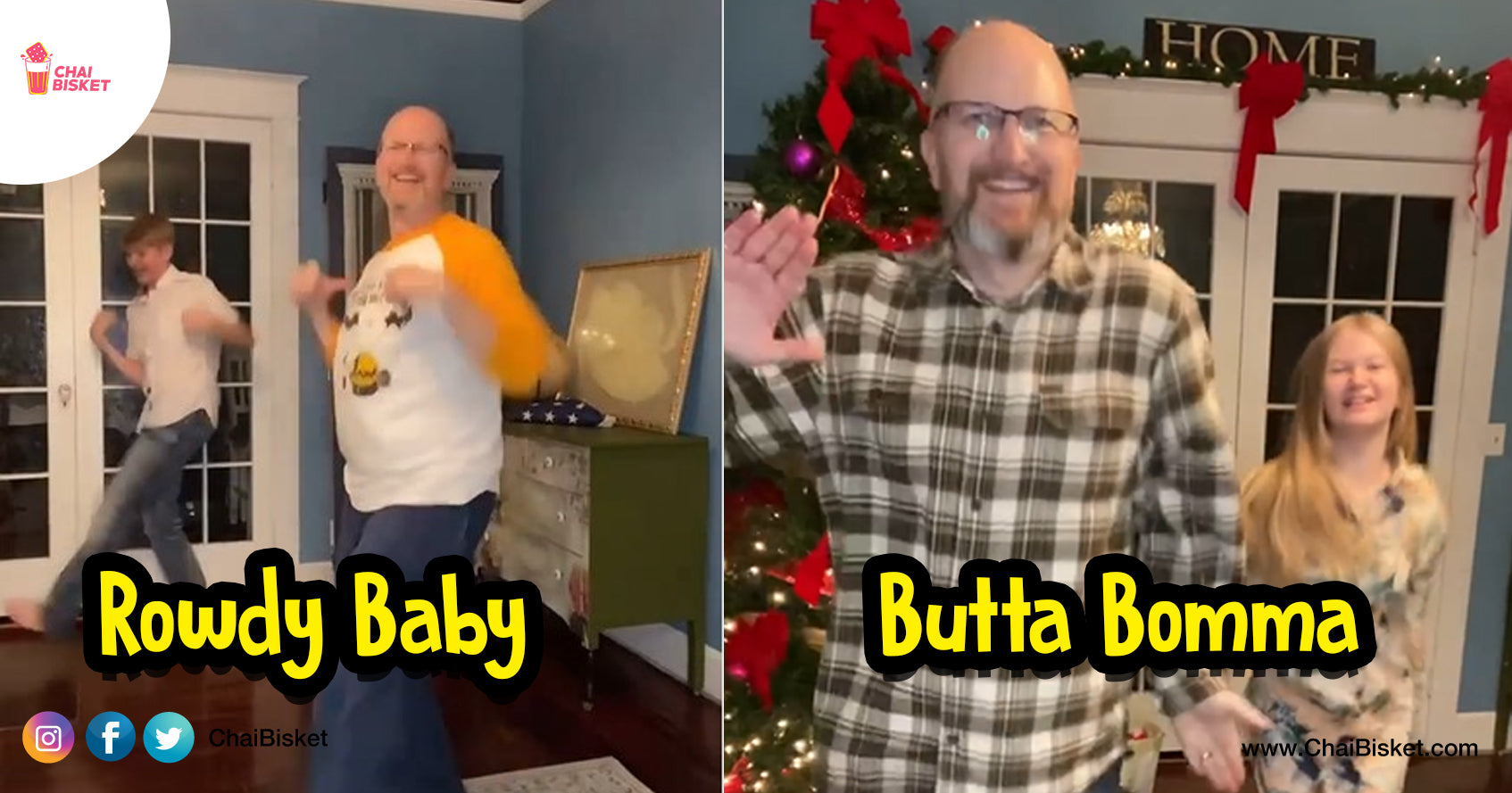 This Foreign Dad-Kid Duo Dancing To Telugu Songs Is The Cutest Thing Y