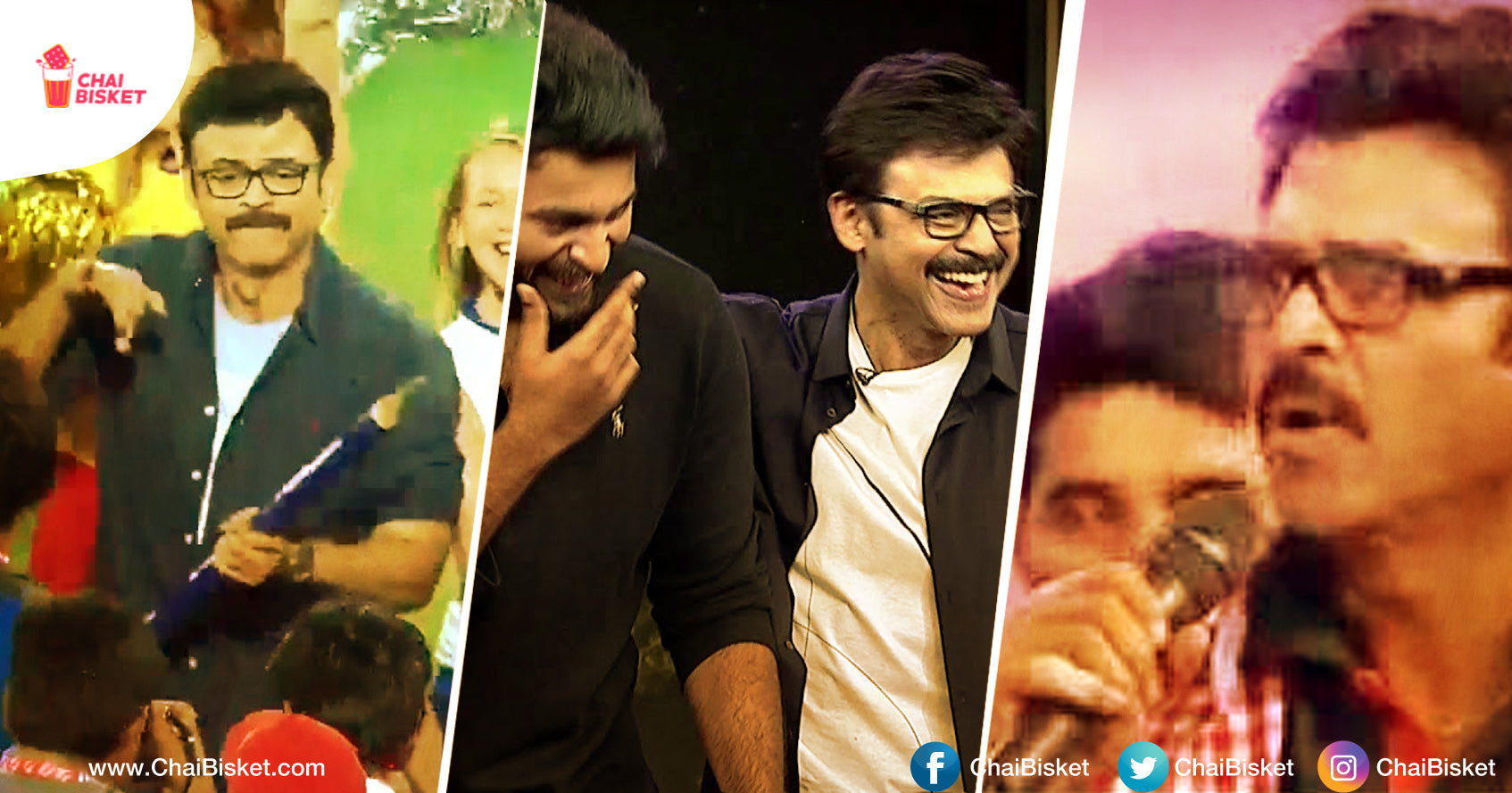 12 Times Venky Mama Entertained Us With His Off Screen Fun